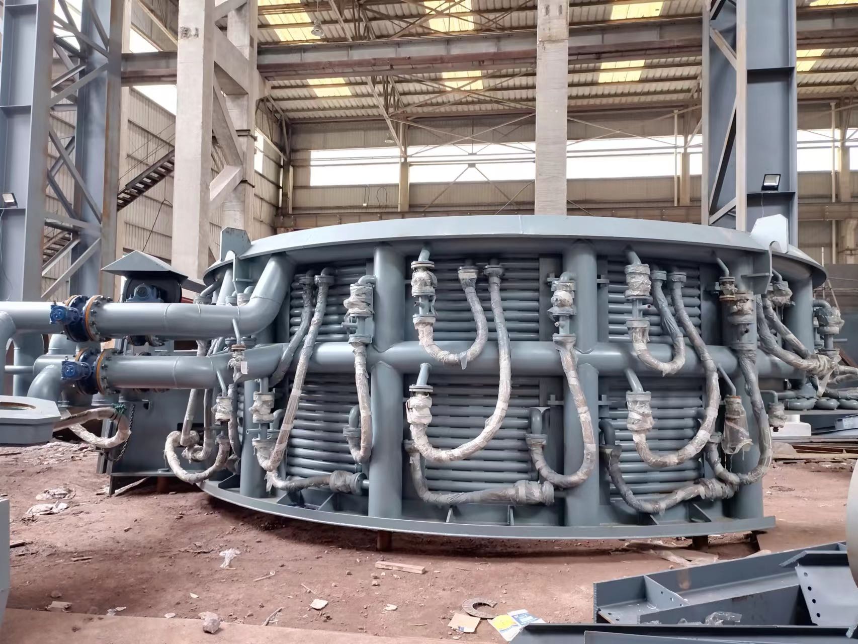 EAF upper & water-cooled lower shell factory- CHNZBTECH